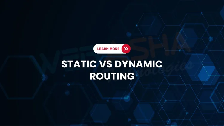 What is the difference between static and dynamic routing and how can you configure them? - Web ...