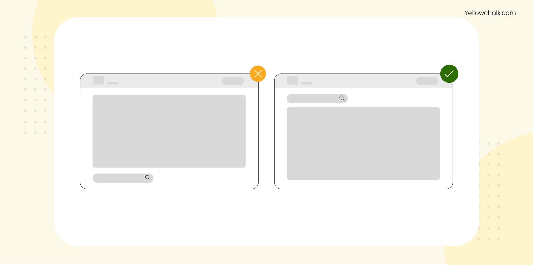 8 Guidelines for Search Bar & Filter Design | Yellowchalk Design